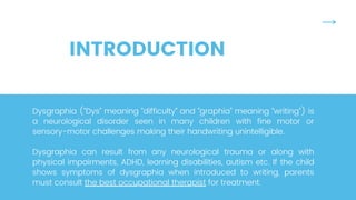 Types of dysgraphia | PDF