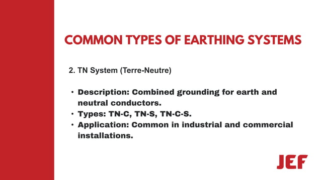 Types of Earthing Systems.pptx | Indoor Environmental Quality | Home ...