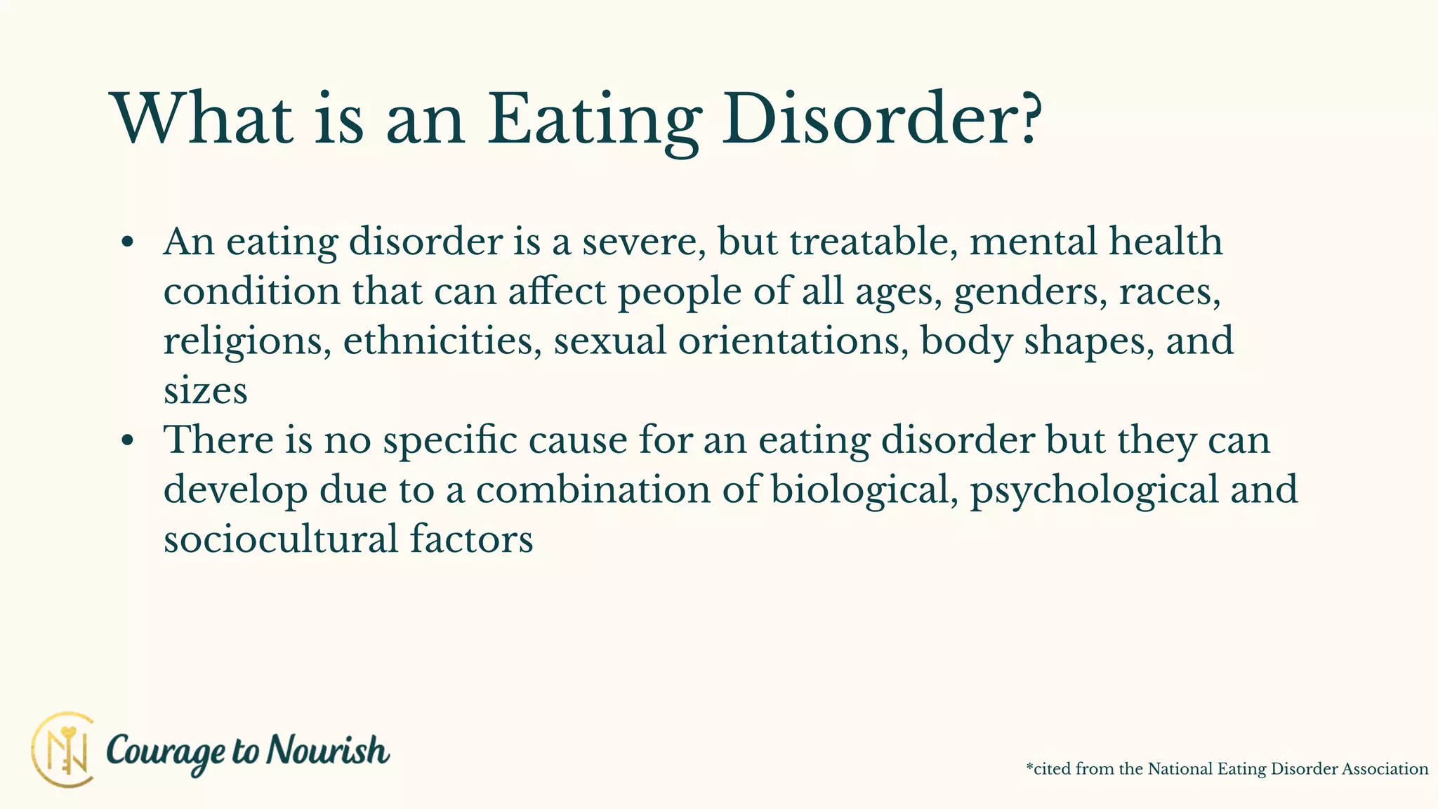 Types of eating disorders and treatment options | PDF
