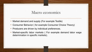 types of economics. | PPTX
