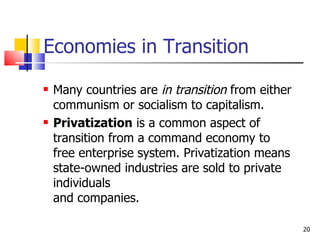 Types of economic systems | PPT
