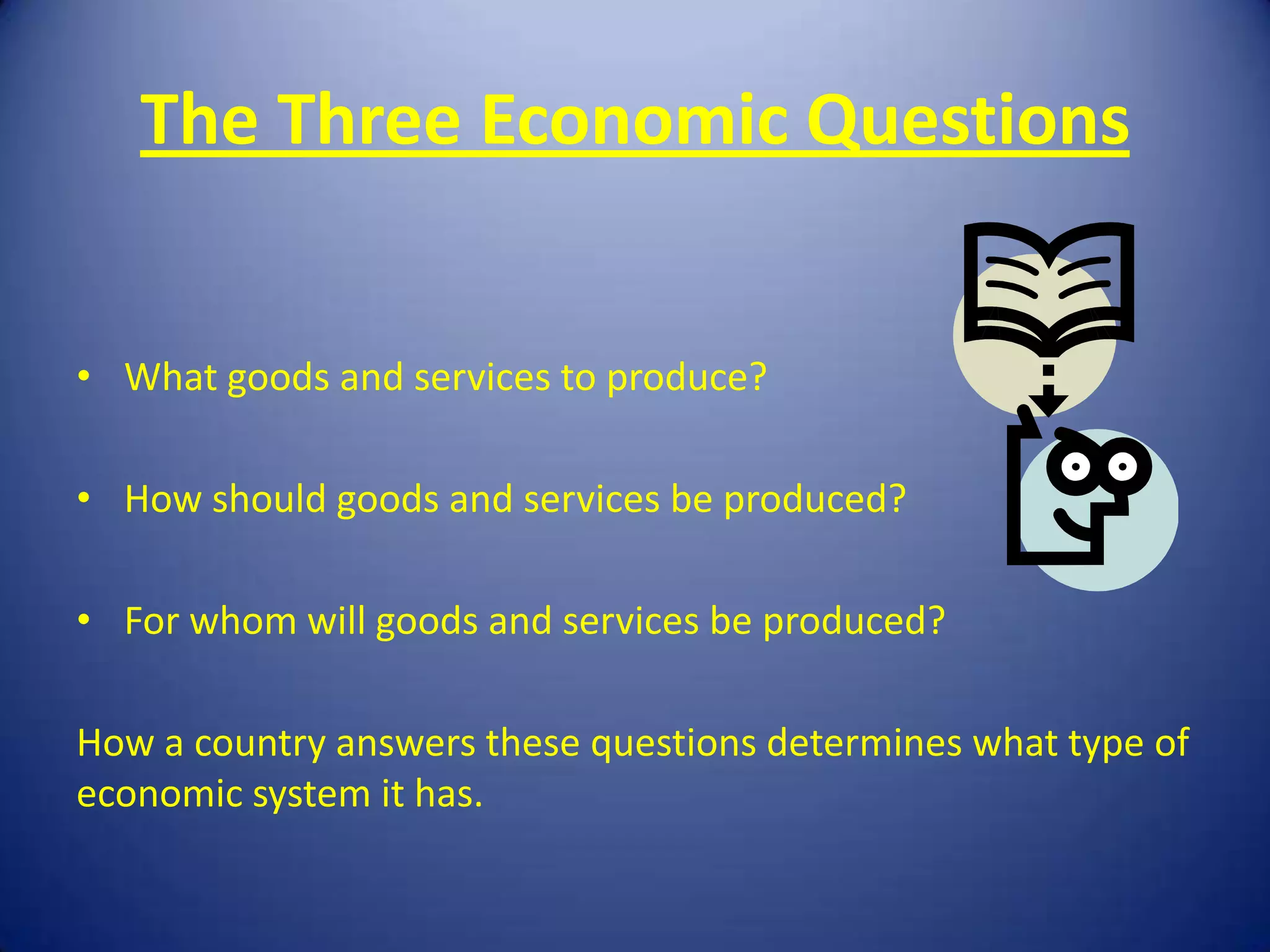 Types of economic systems | PPTX