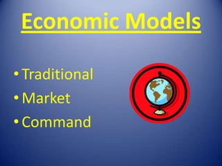 Types of economic systems | PPTX