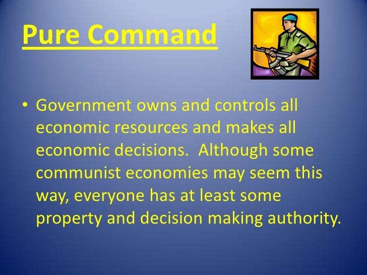 Types of economic systems