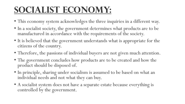 TYPES OF ECONOMIC SYSTEMS.pdf | Economy | Business and Finance
