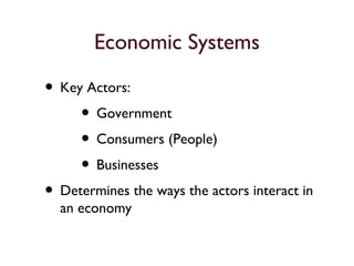 Types of Economies | PPT