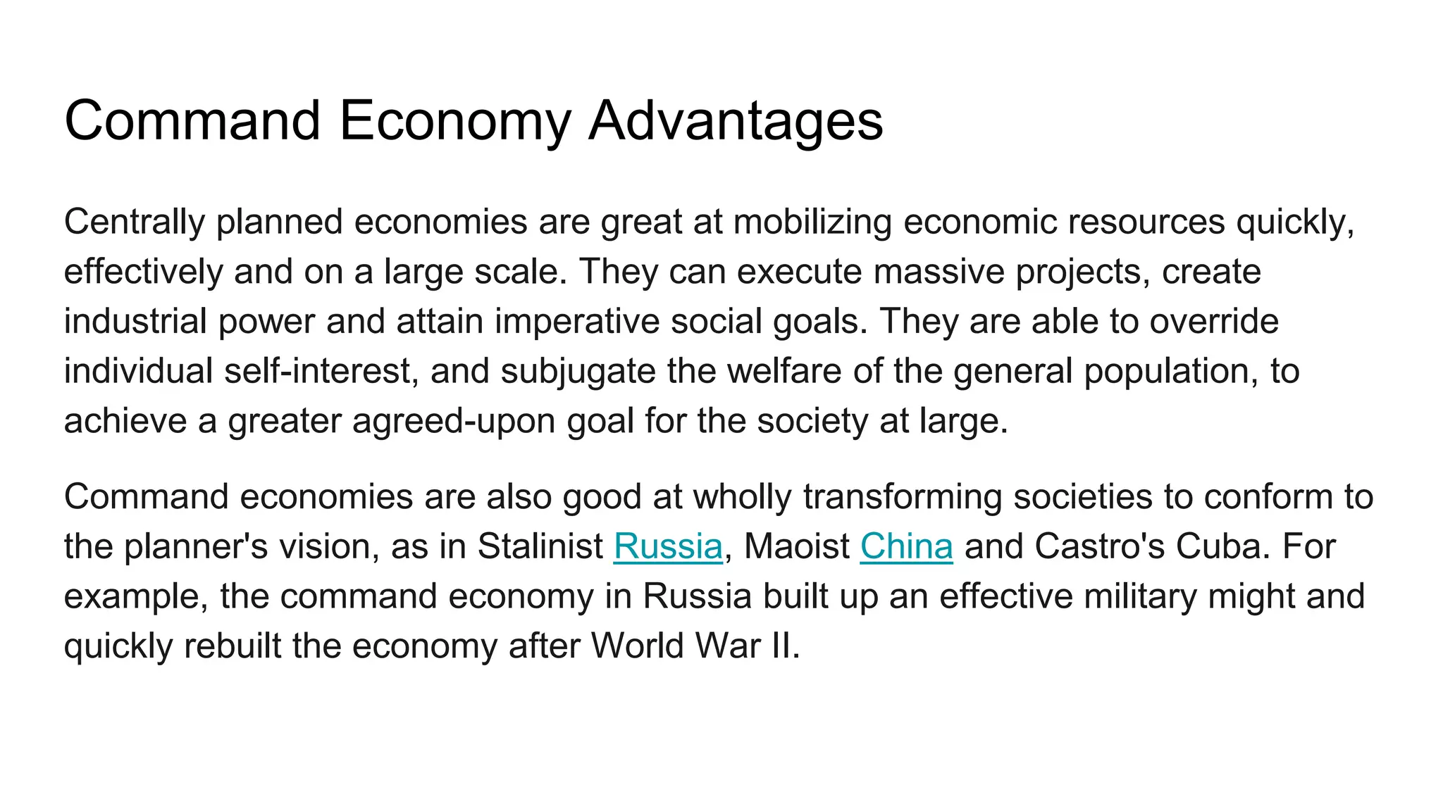 Types of economies | PPT