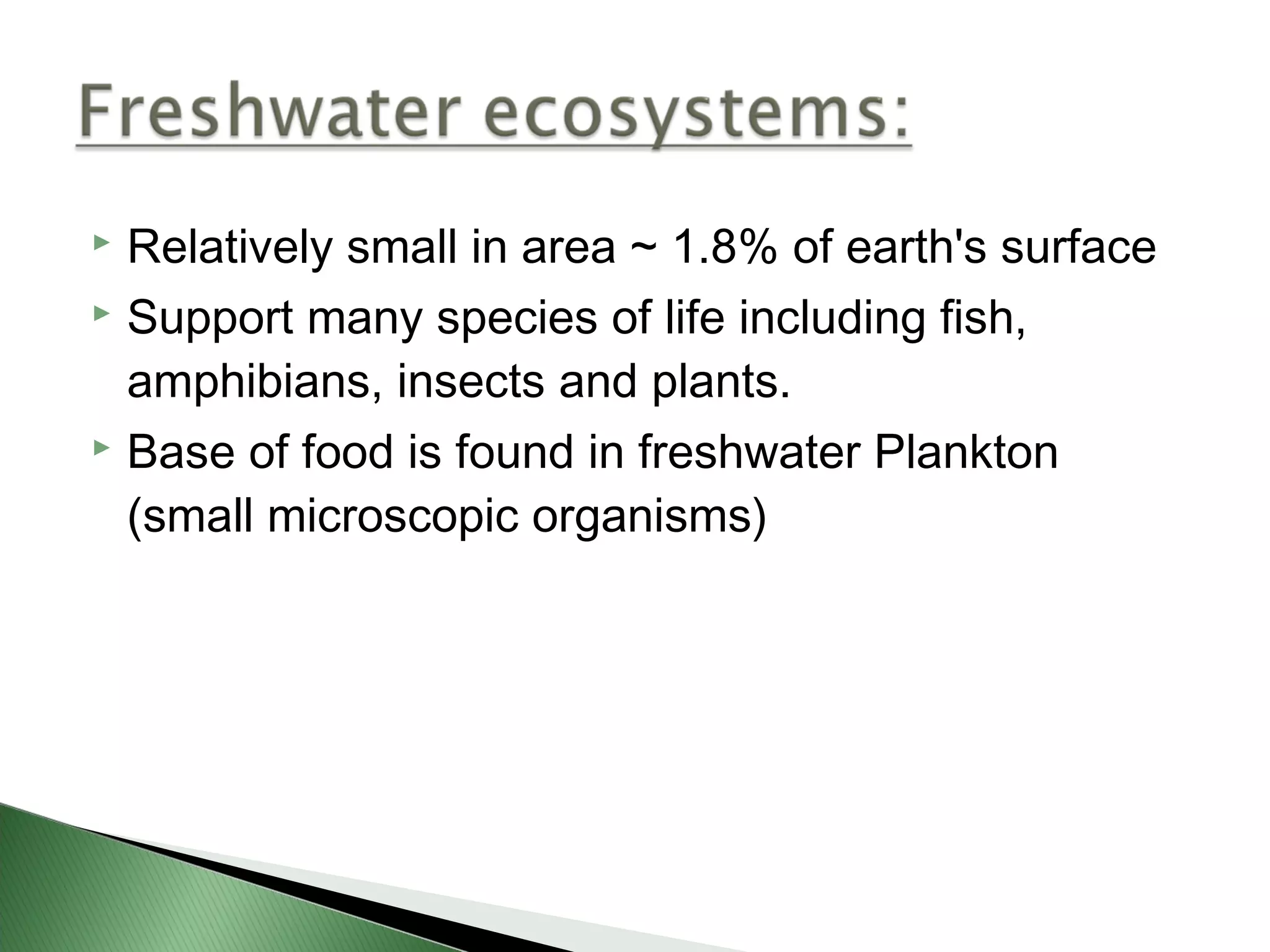 Types of ecosystem | PPT