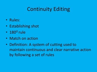Types of editing | PPTX