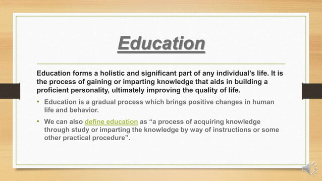Types of education formal, informal and non formal | PPTX