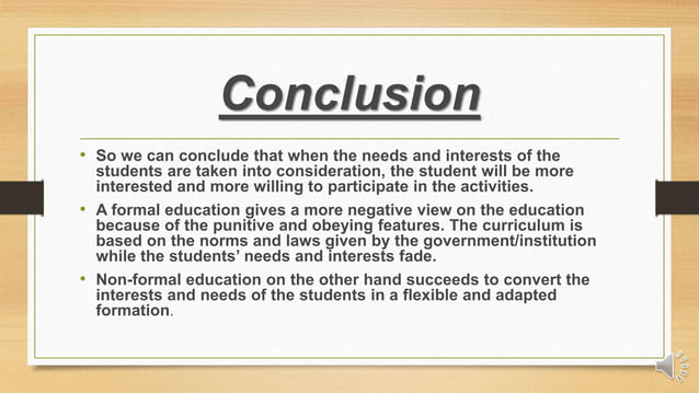 Types of education formal, informal and non formal | PPTX