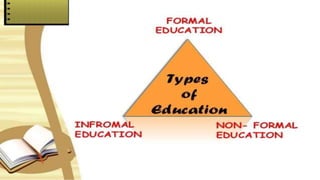 Types of Education | PPTX | Education