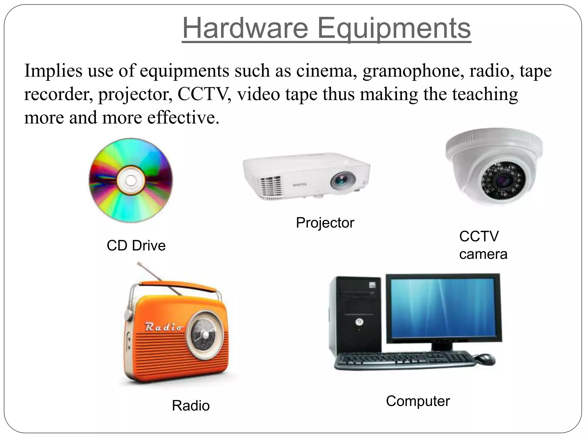 Types of educational technology hh | PPTX
