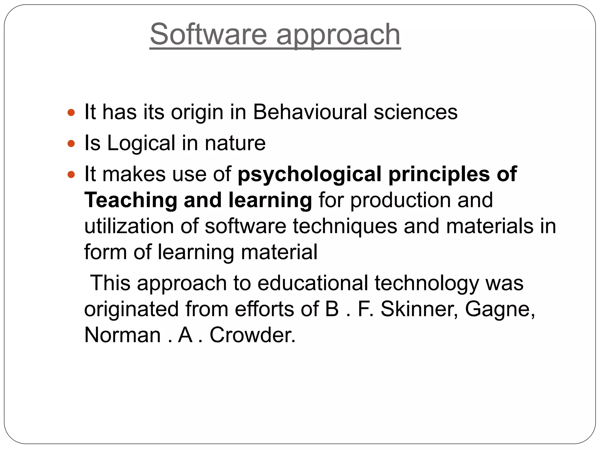 Types of educational technology hh | PPTX