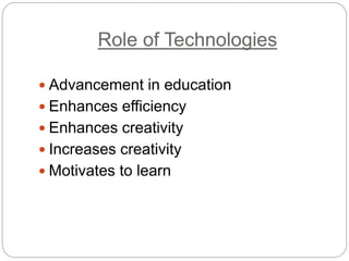 Types of educational technology hh | PPTX