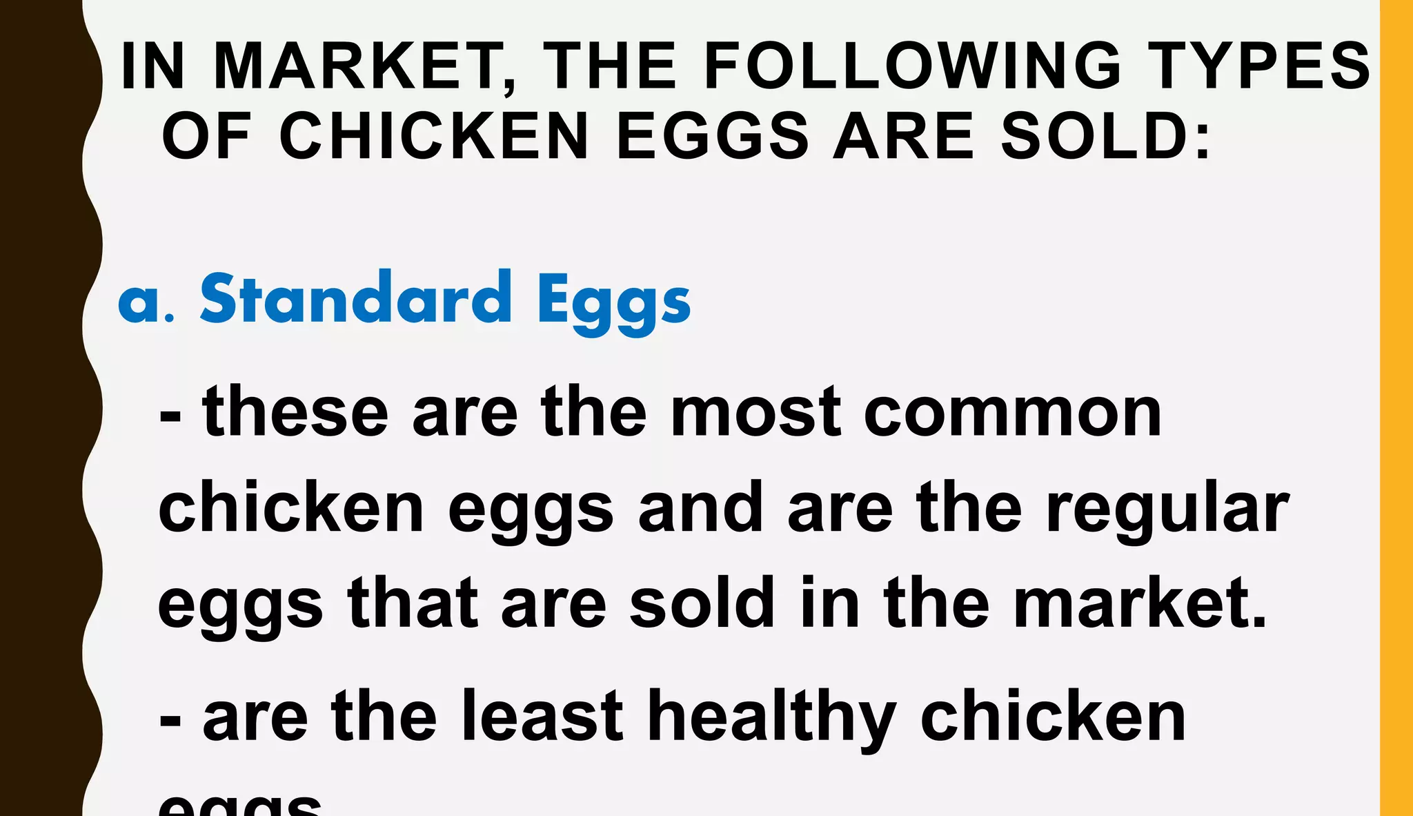 Different Types of egg | PPTX