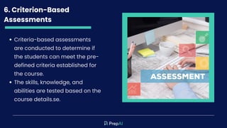 Types of eLearning Assessments | PDF