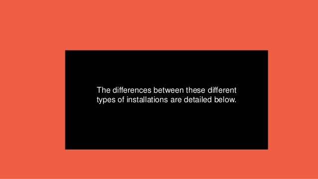 Types of electrical installation in a home | PPTX