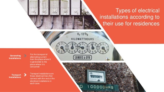 Types of electrical installation in a home | PPTX