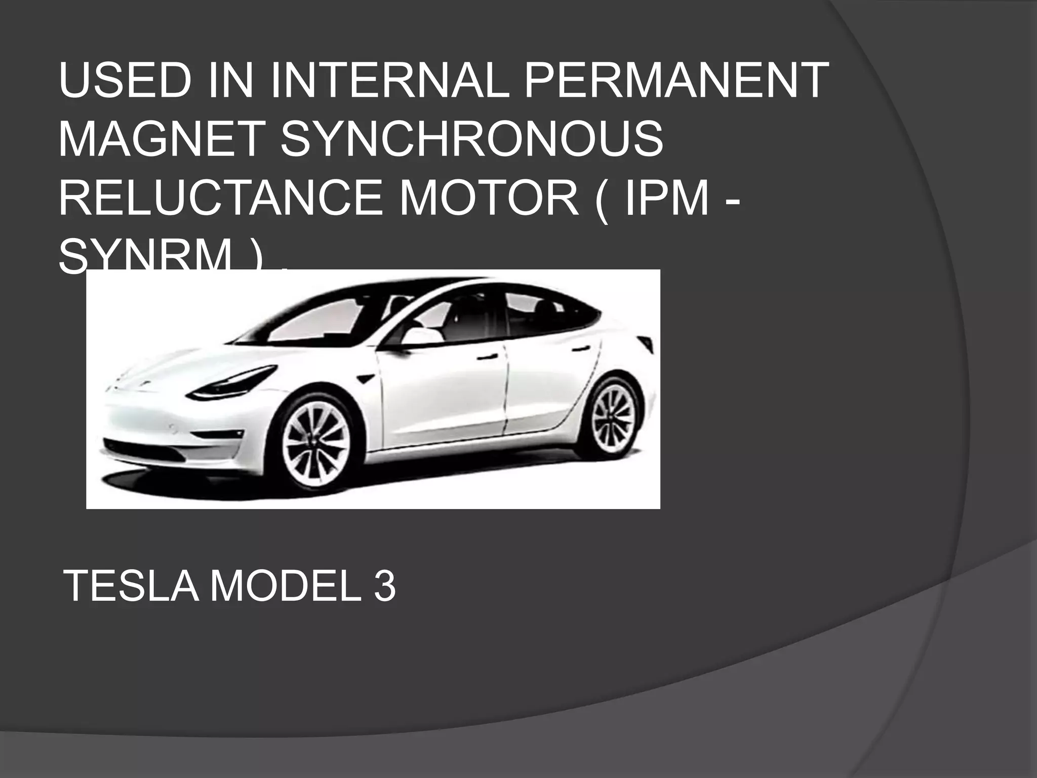 Types of electric motors in electric vehicle.pptx