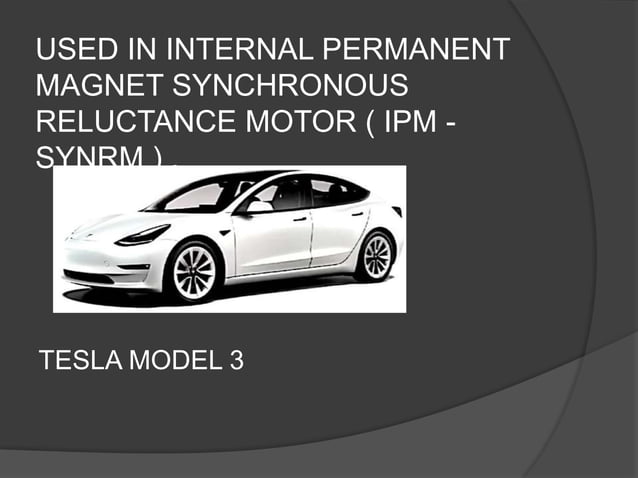 Types of electric motors in electric vehicle.pptx