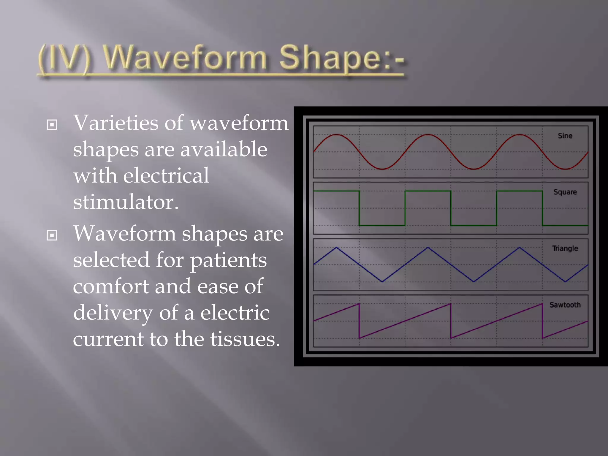 Types of electrotherapeutic current | PPTX