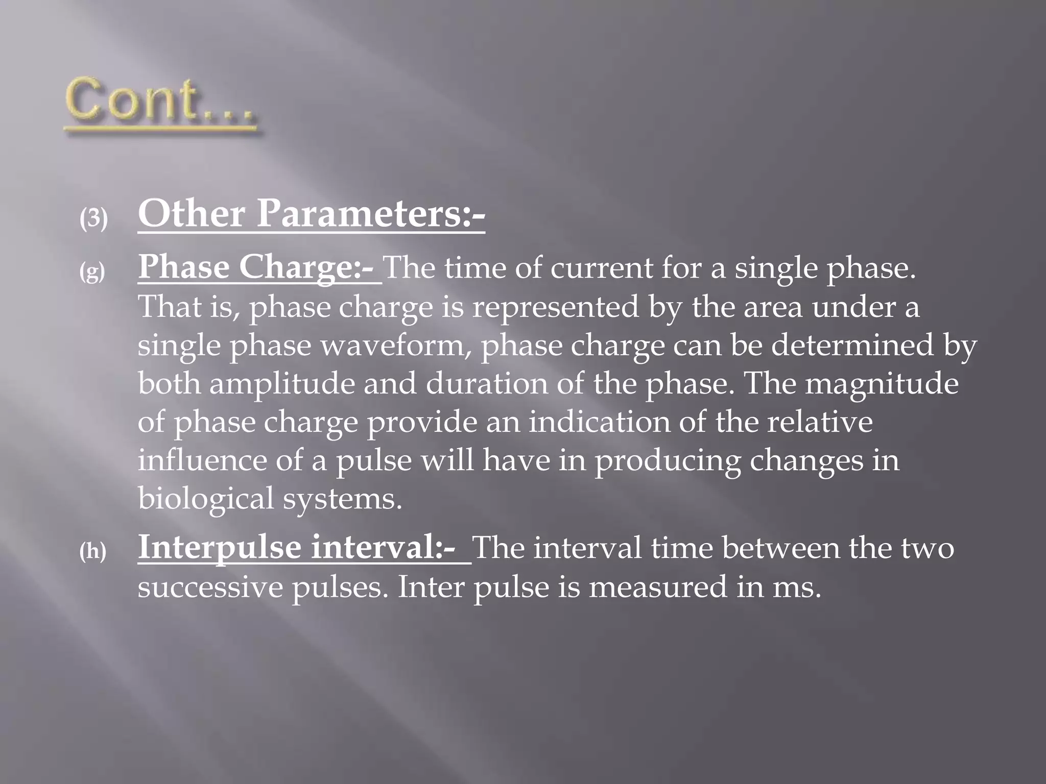 Types of electrotherapeutic current | PPTX