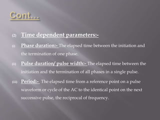 Types of electrotherapeutic current | PPTX