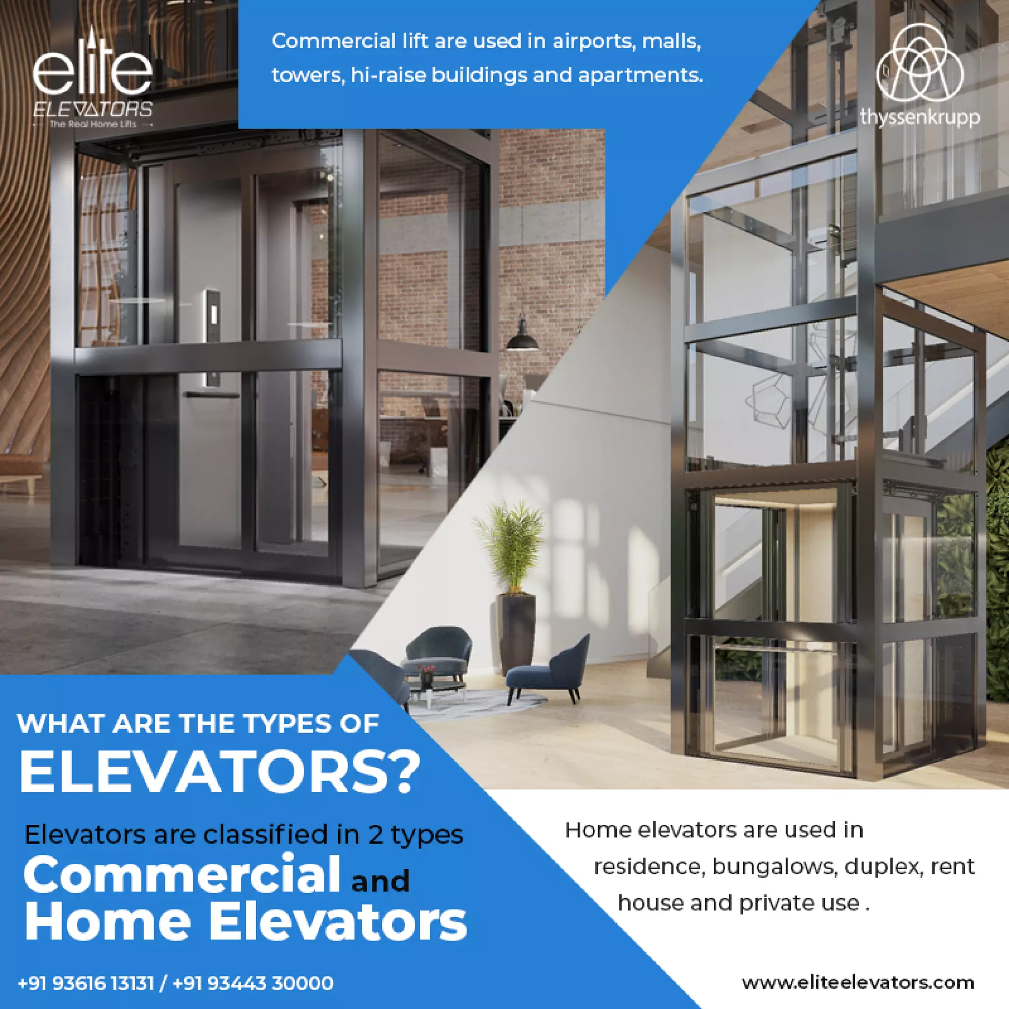 Types of Elevators | PDF