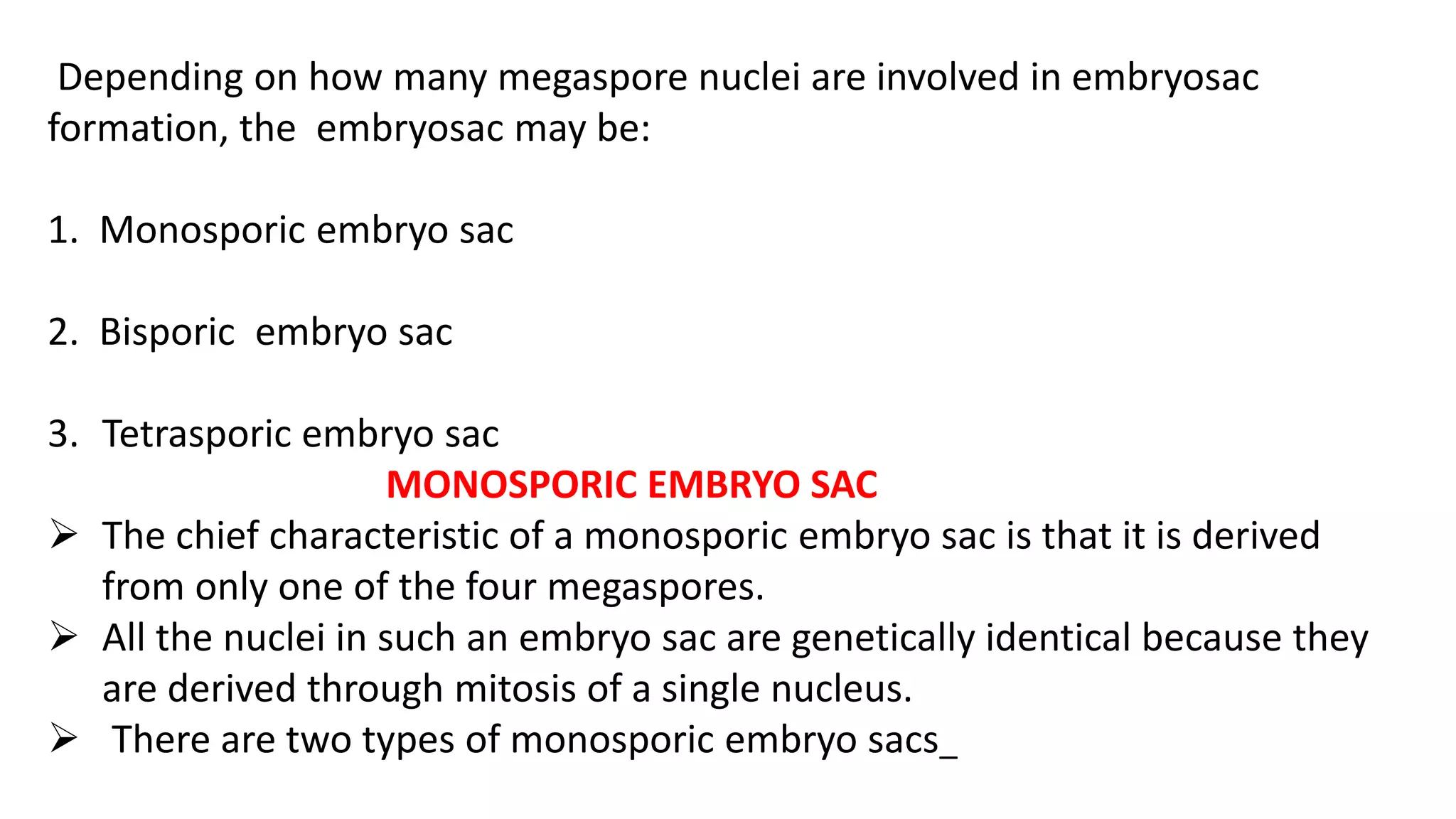 Types of embryosac | PPTX