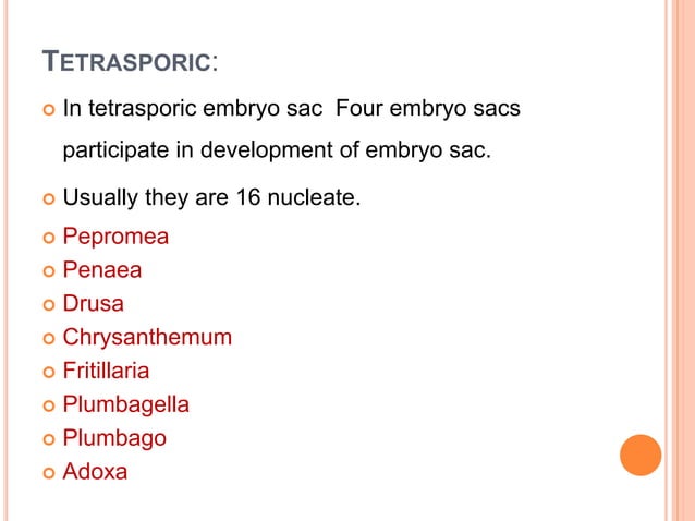 Types of embryo sac.pptx | Biological Sciences | Science
