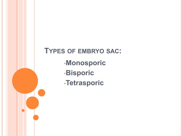 Types of embryo sac.pptx | Biological Sciences | Science