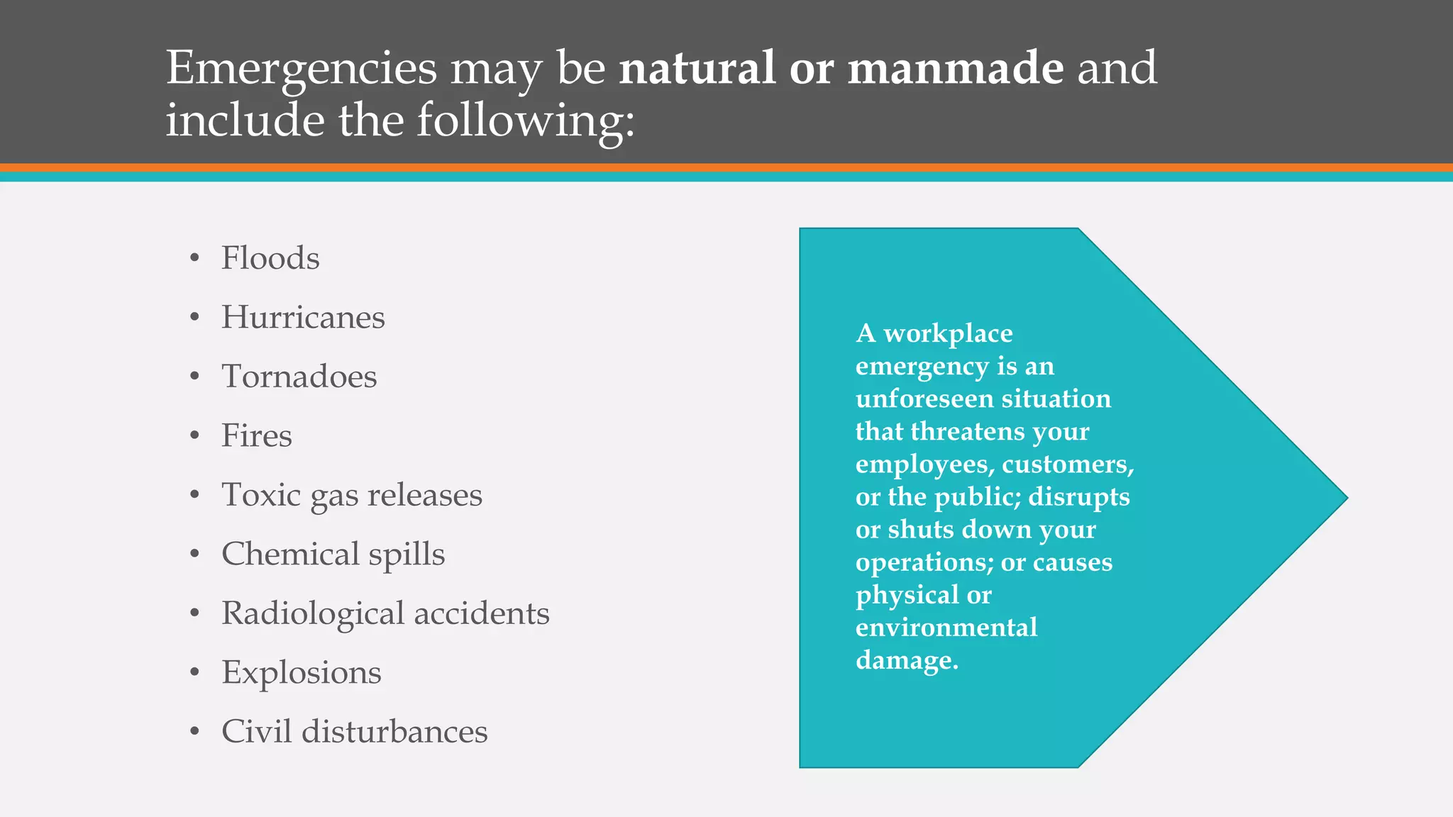 Types of Emergencies | PPTX