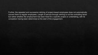 employment types - different classifications | PPTX