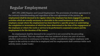 employment types - different classifications | PPT