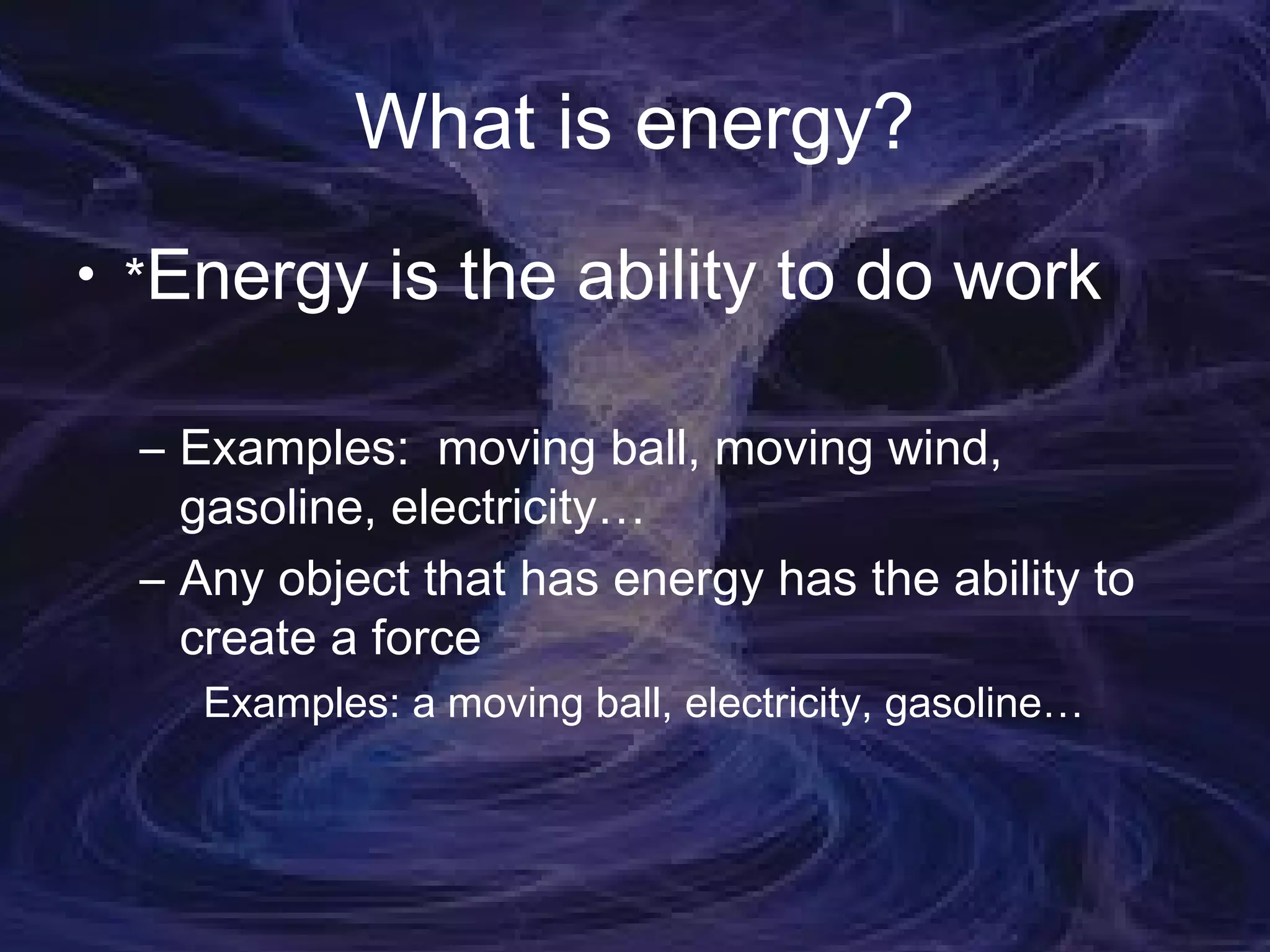 Energy Transformation | PPT