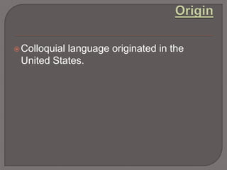 Types of English | PPTX