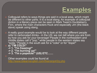 Types of English | PPTX