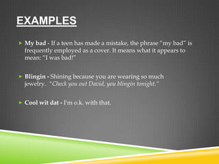 Types of English | PPTX