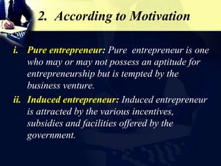 The process of getting into and operating one’s own business | PPT