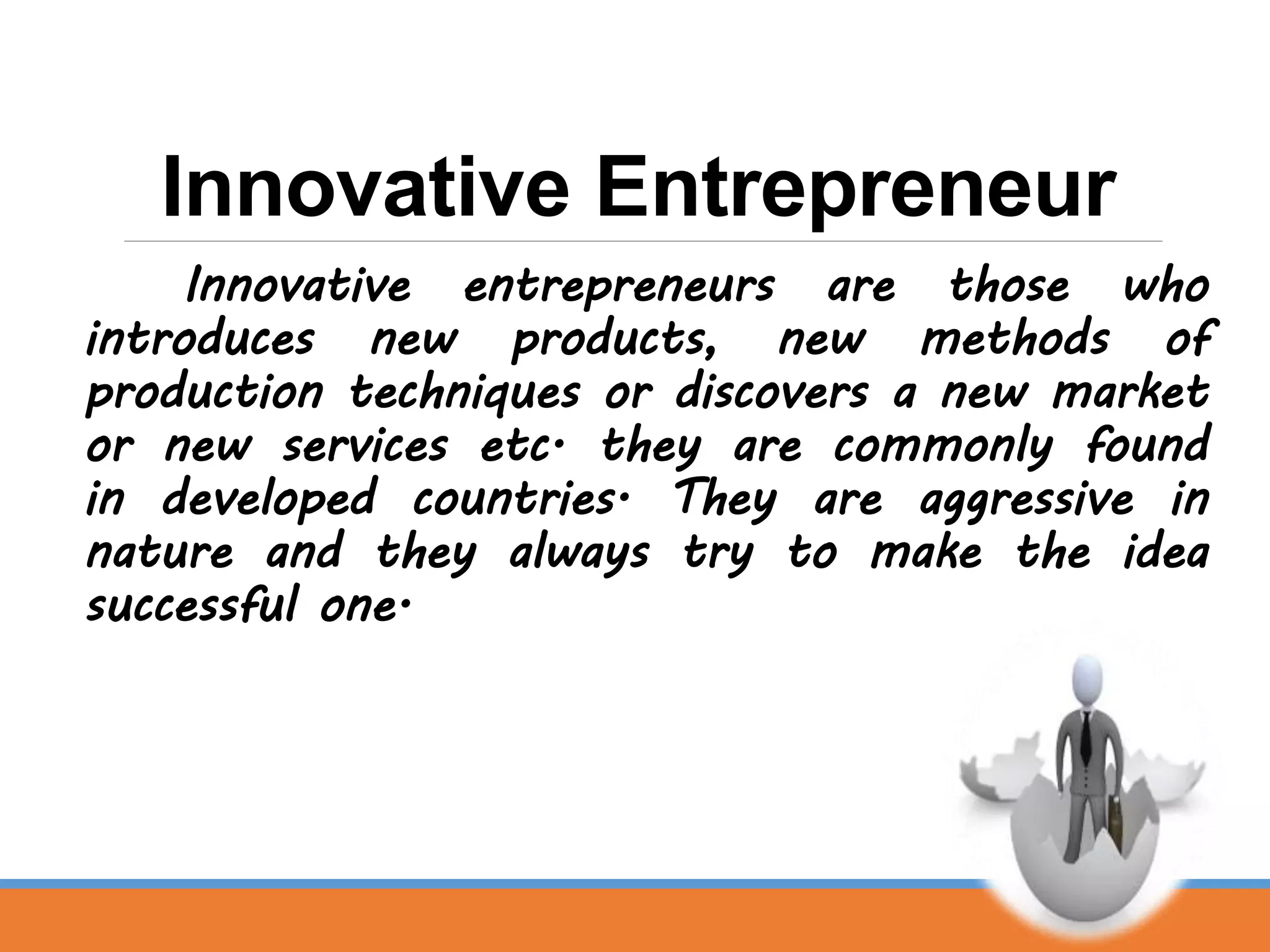 Types of entrepreneurs | PPTX