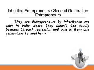 Types of entrepreneurs | PPTX