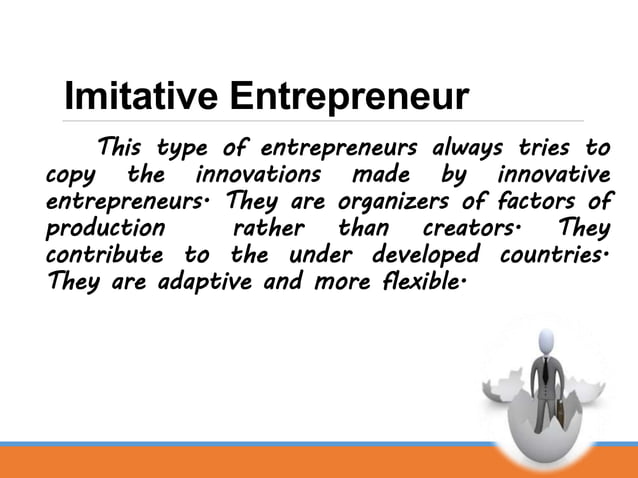 Types of entrepreneurs | PPTX | Agriculture | Industries