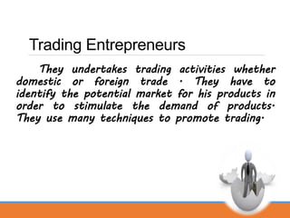Types of entrepreneurs | PPTX