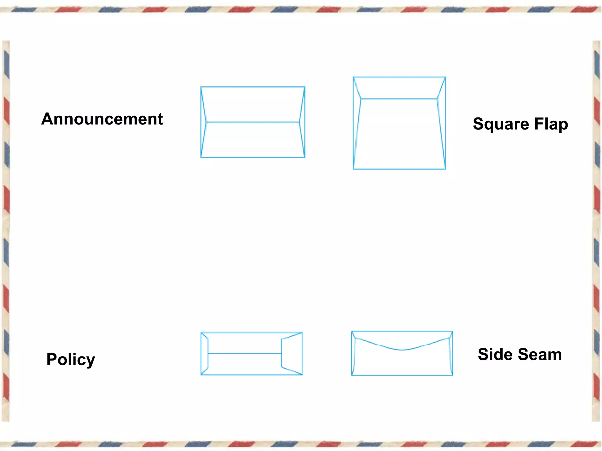 Types of envelops | PPTX