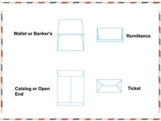 Types of envelops | PPTX