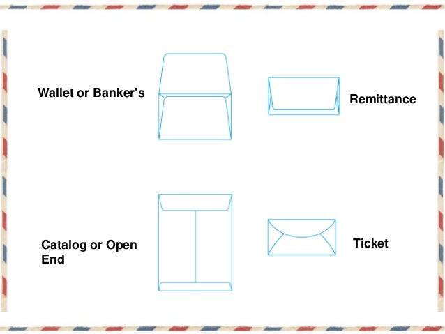 Types of envelops