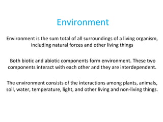 Types of environment | PPT
