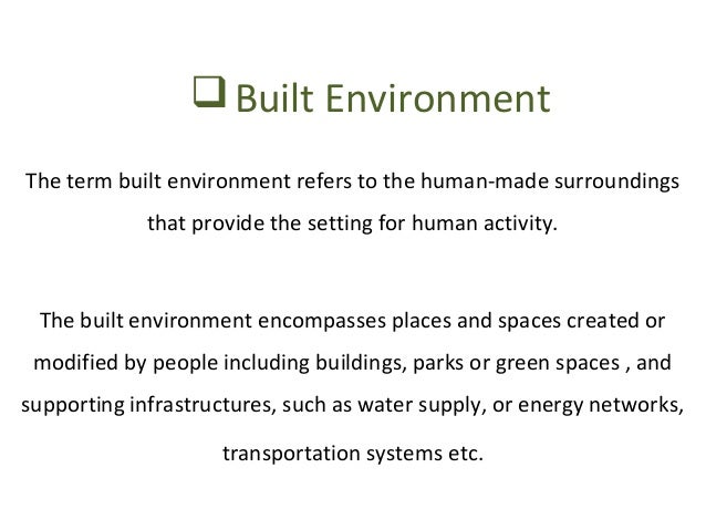 Types of environment