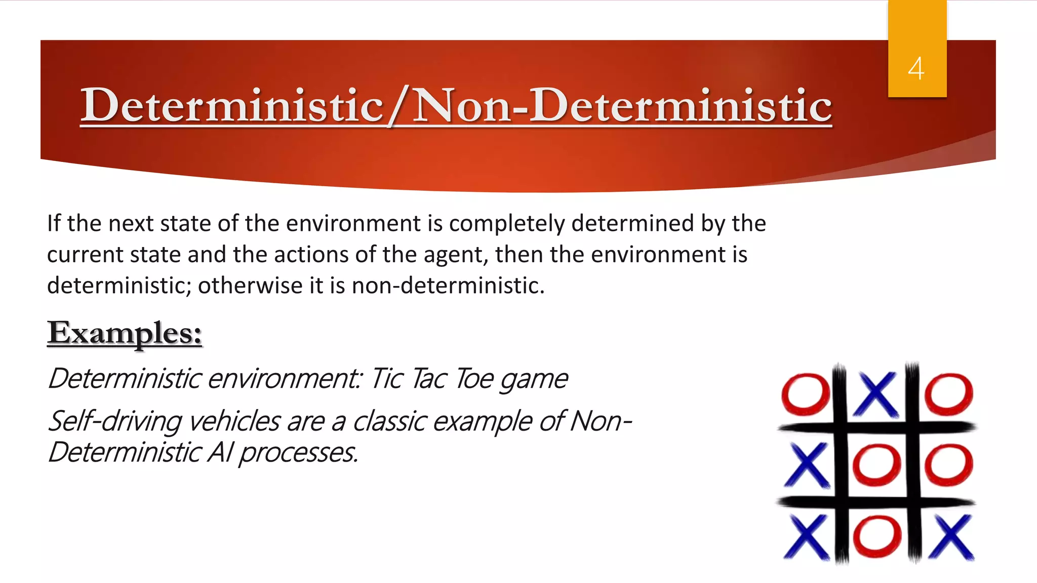 Types of environment in Artificial Intelligence | PPTX